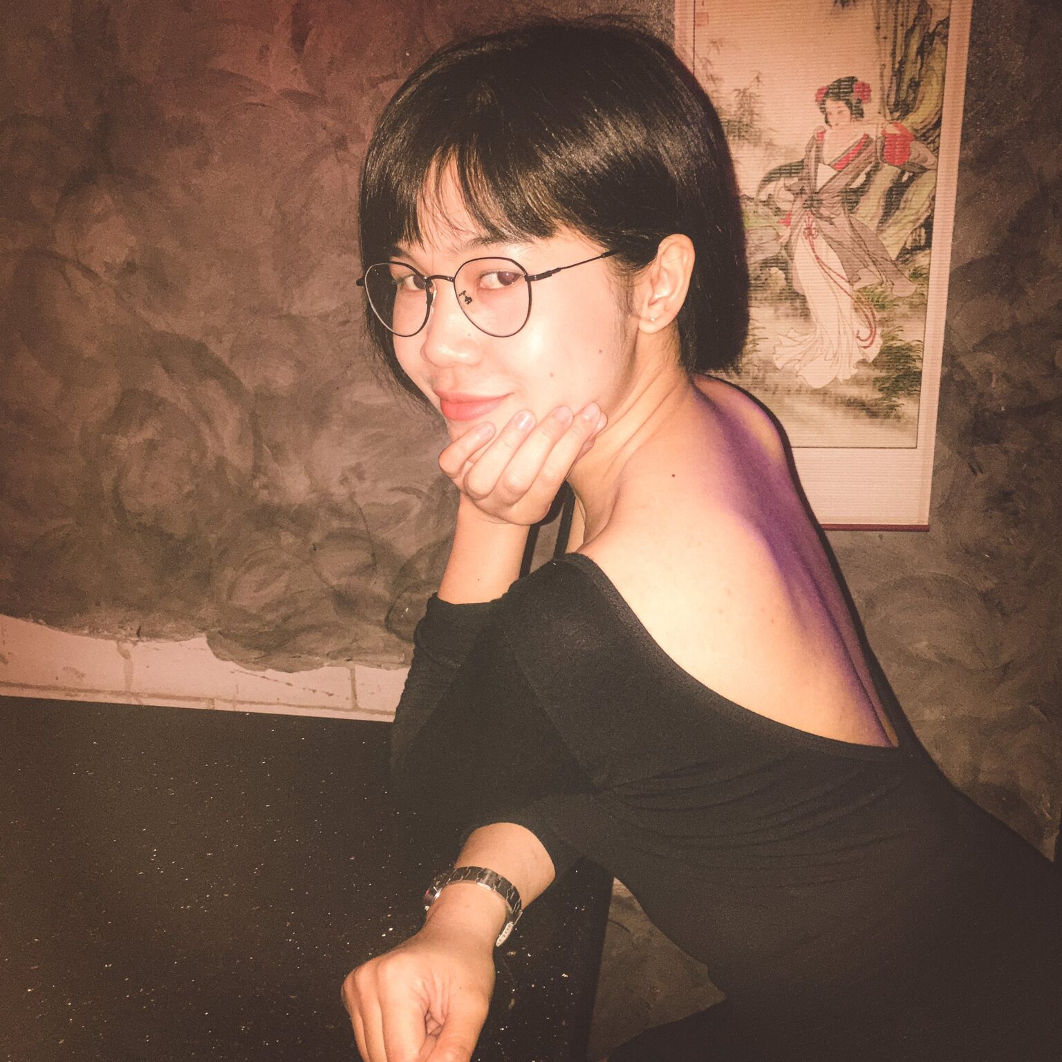 Tn.2na น้องแว่น ผมสั้นตัวเล็ก เซ็กซี่ รีล่าเด็ด งานดี เปิดวาร์ป โอลี่แฟน